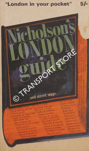 NICHOLSON, Robert - Nicholson's London Guide and Street Maps ...