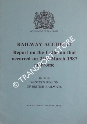 Department of Transport - Railway Accident - Report on the Collision ...