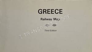 The Quail Map Company - Greece - Railway Map :: Transport Store